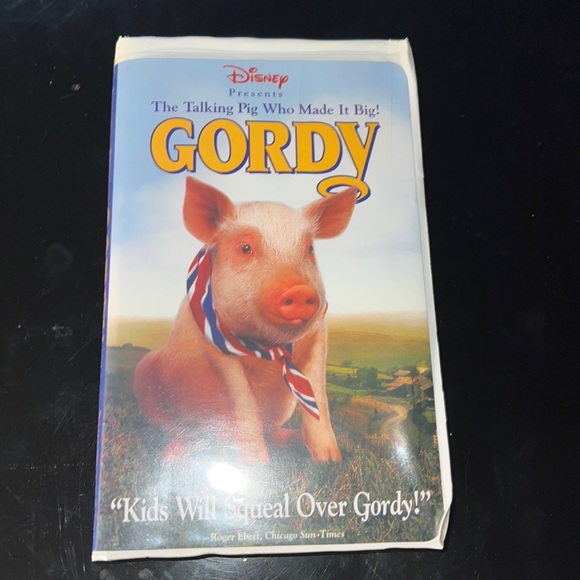 Disney | Media | Gordy Vhs 995 Clam Shell Edition Walt Disney Home ...
